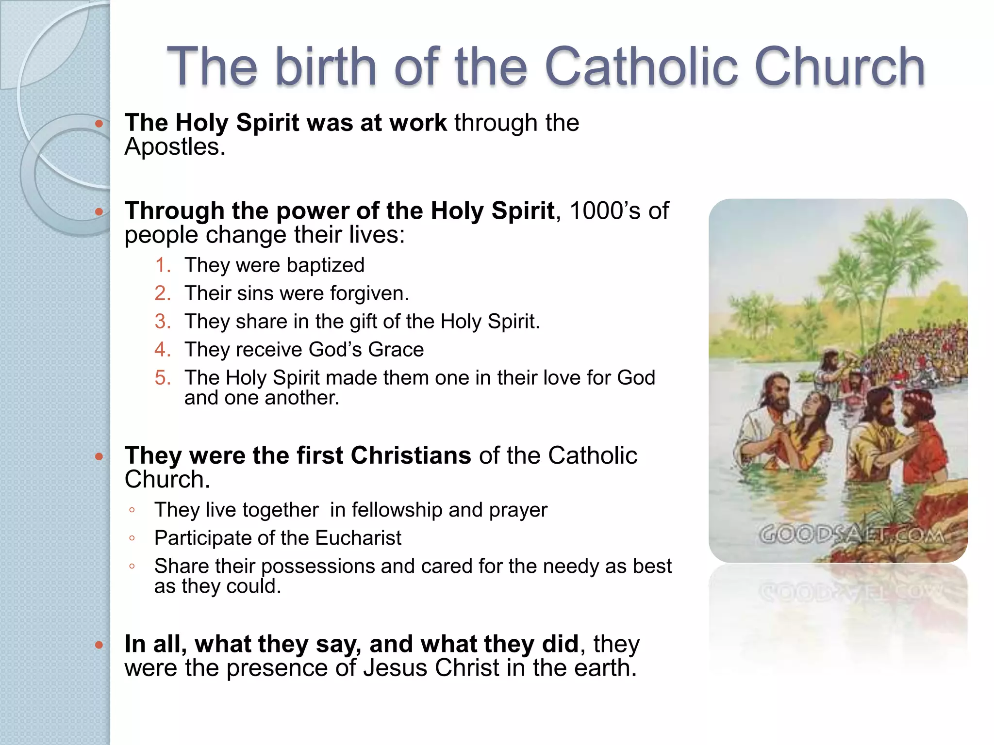 Lesson #7 holy spirit life of church | PPTX