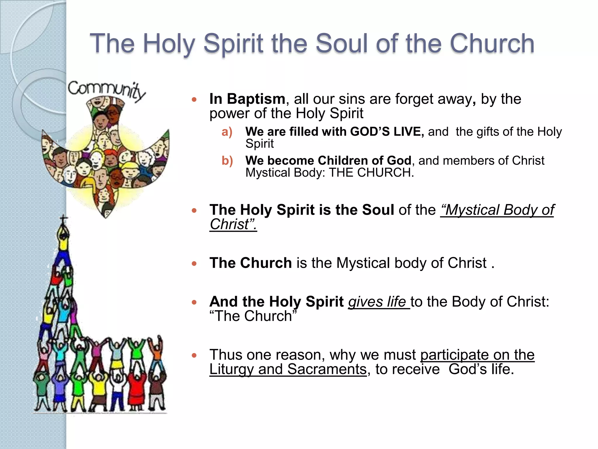 Lesson #7 holy spirit life of church | PPTX
