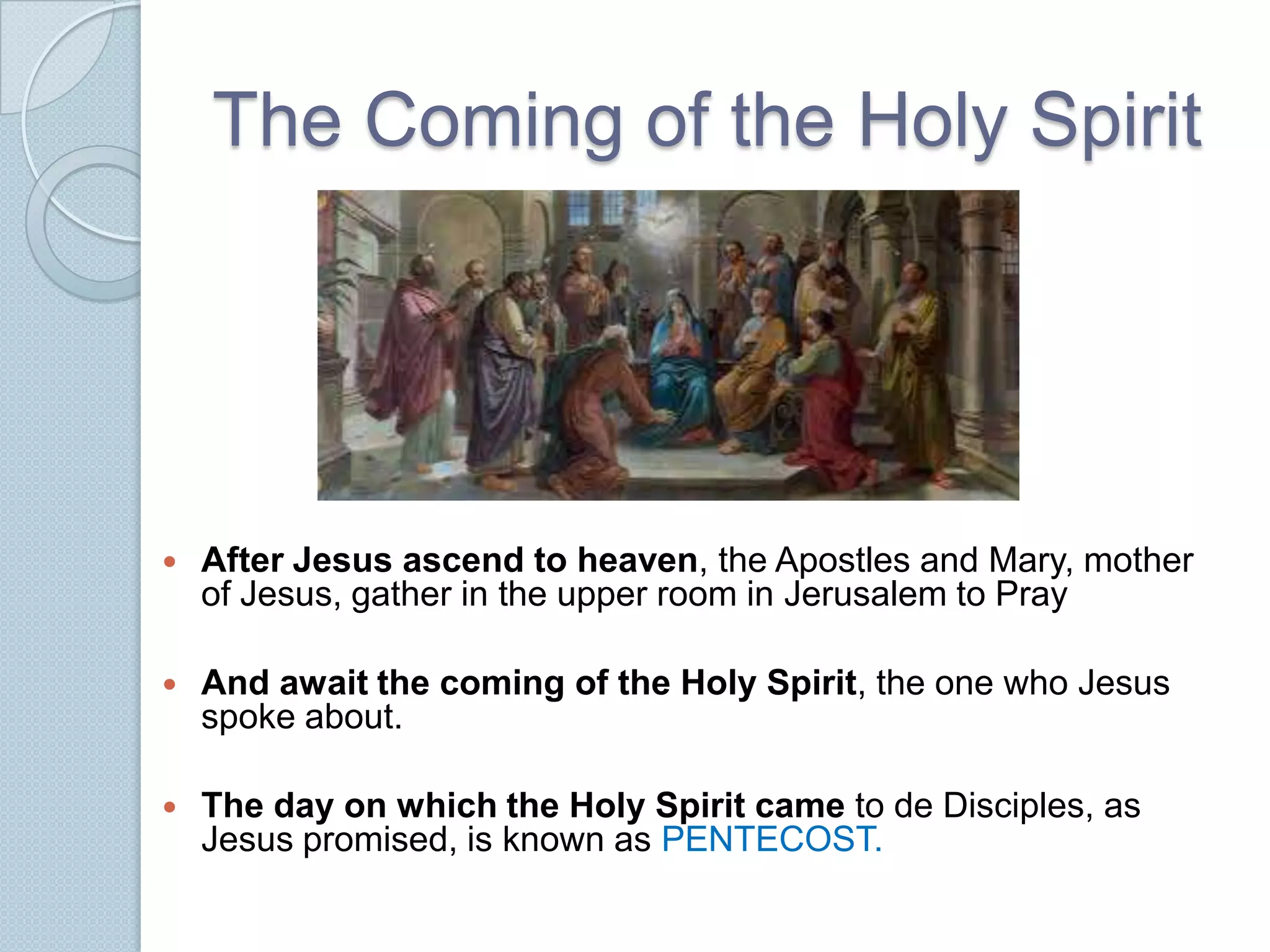 Lesson #7 holy spirit life of church | PPTX