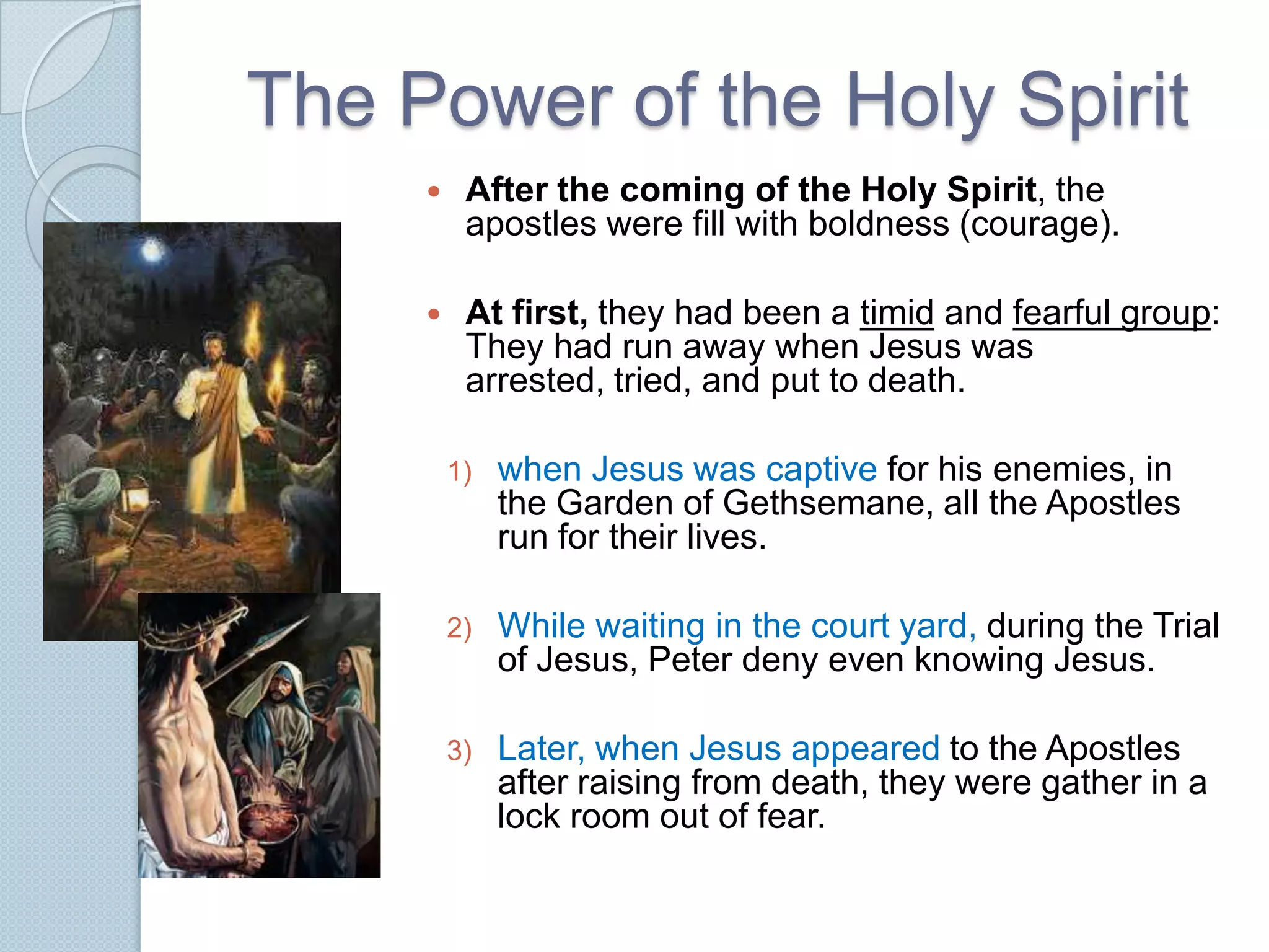 Lesson #7 holy spirit life of church | PPTX