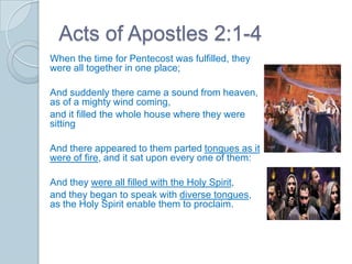 Lesson #7 holy spirit life of church | PPTX