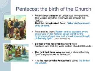 Lesson #7 holy spirit life of church | PPTX