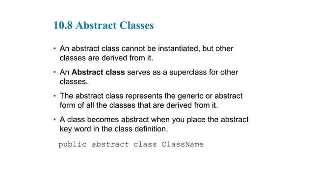 Object oriented programming java inheritance | PPT