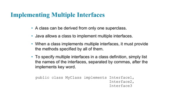 Object Oriented Programming Java Inheritance Ppt