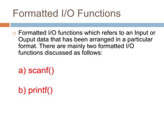Lesson 7 io statements | PPTX | Programming Languages | Computing