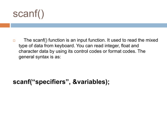 Lesson 7 io statements | PPTX | Programming Languages | Computing