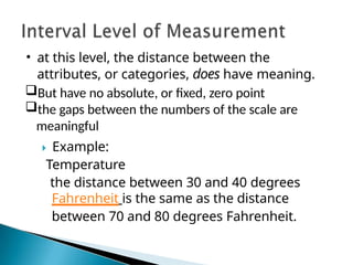 Lesson #7_Level of Measurement_Quantitative Research | PPT