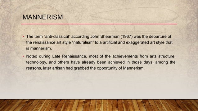 Lesson 7 Mannerism by habla emmanuel | PPT