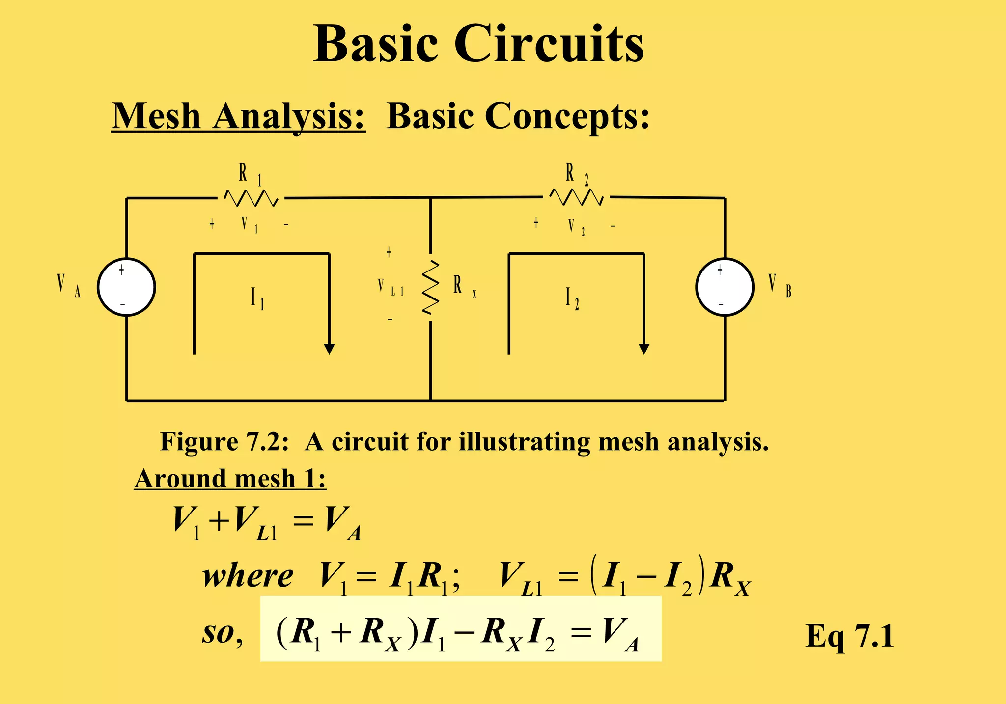 mesh analysis | PPT
