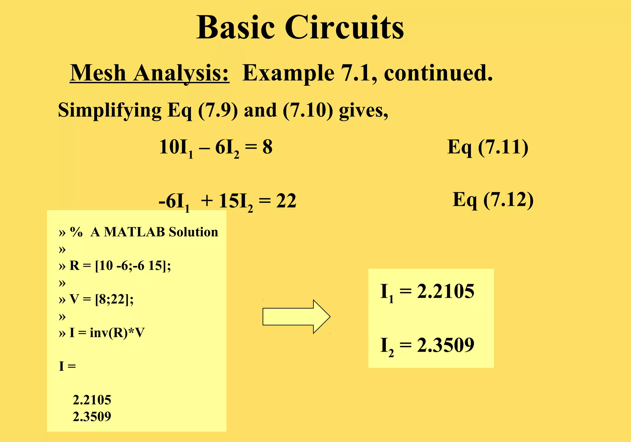 mesh analysis | PPT
