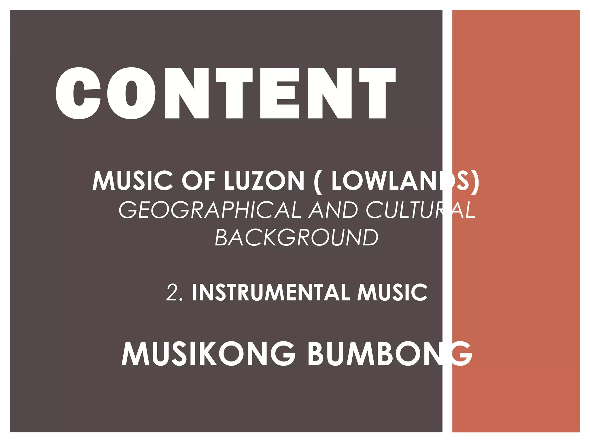 Lesson 7 Musikong Bumbong | PPT