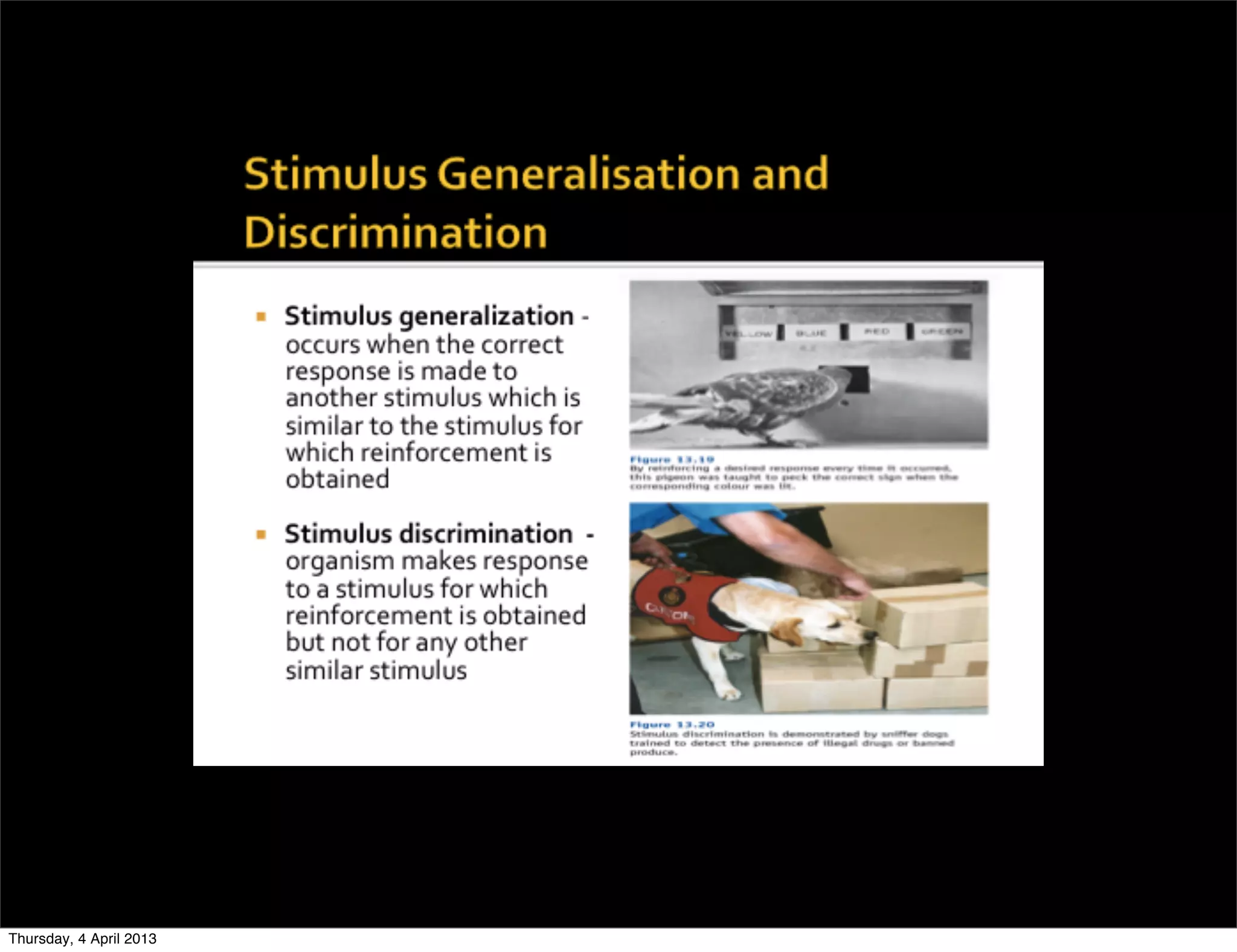 Lesson 7 operant conditioning 2013 | PDF