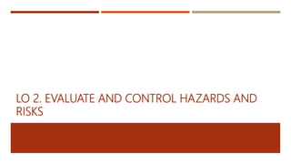 Lesson 7_Practice Occupational Health and Safety Procedures (LO2) | PPTX