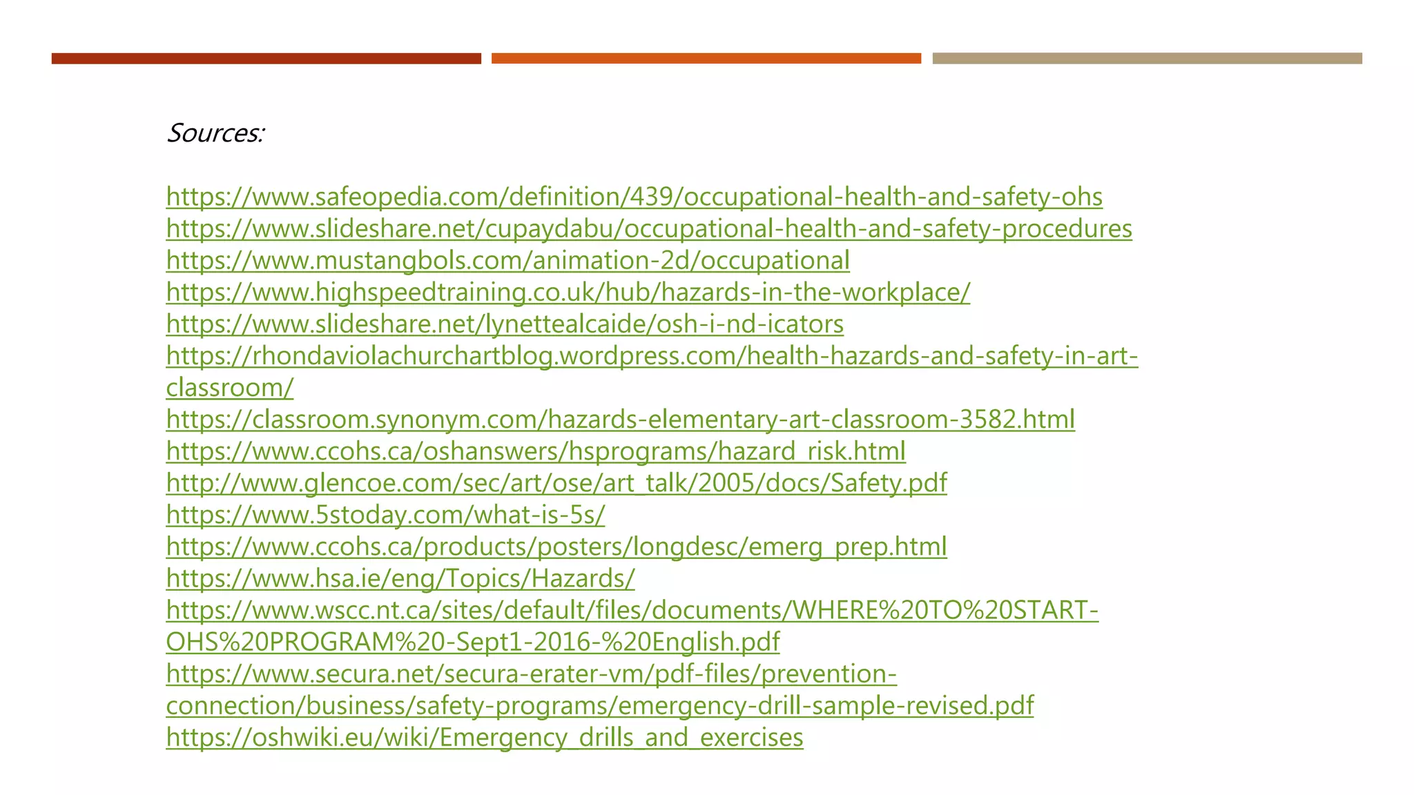 Lesson 7_Practice Occupational Health and Safety Procedures (LO3) | PPTX