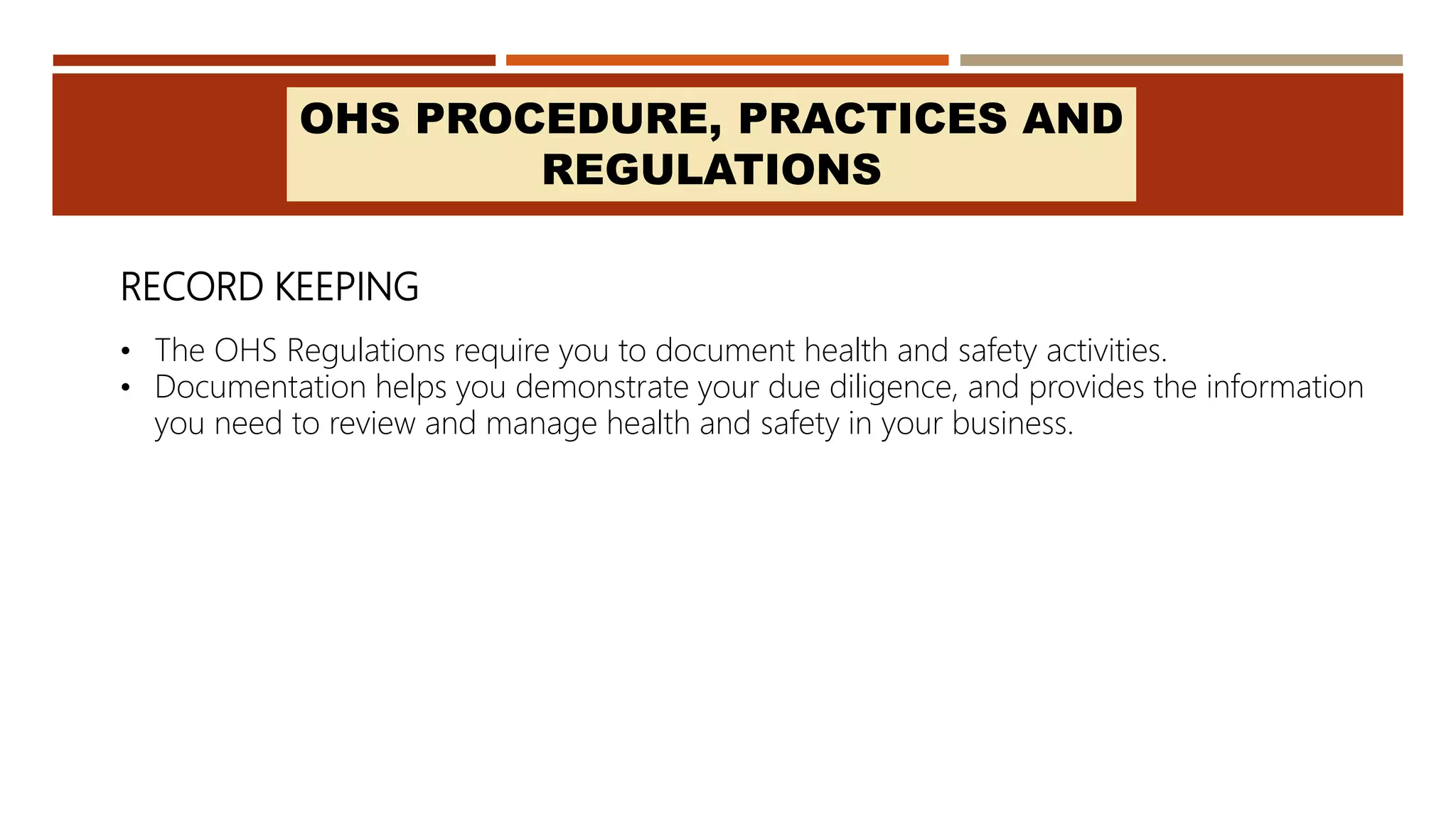 Lesson 7_Practice Occupational Health and Safety Procedures (LO3) | PPTX