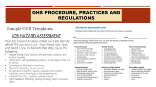 Lesson 7_Practice Occupational Health and Safety Procedures (LO3) | PPTX