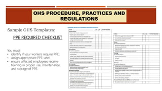 Lesson 7_Practice Occupational Health and Safety Procedures (LO3) | PPTX