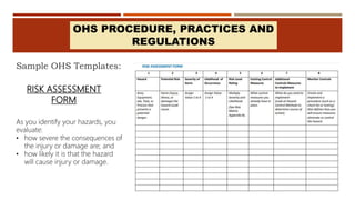 Lesson 7_Practice Occupational Health and Safety Procedures (LO3) | PPTX