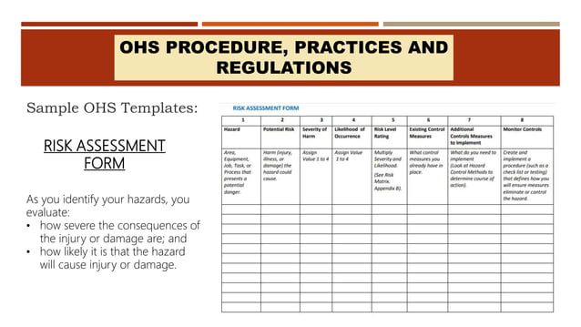 Lesson 7_Practice Occupational Health and Safety Procedures (LO3) | PPTX