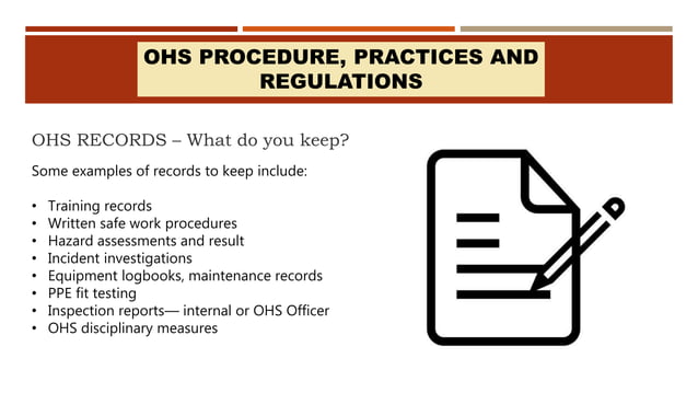 Lesson 7_Practice Occupational Health and Safety Procedures (LO3) | PPTX