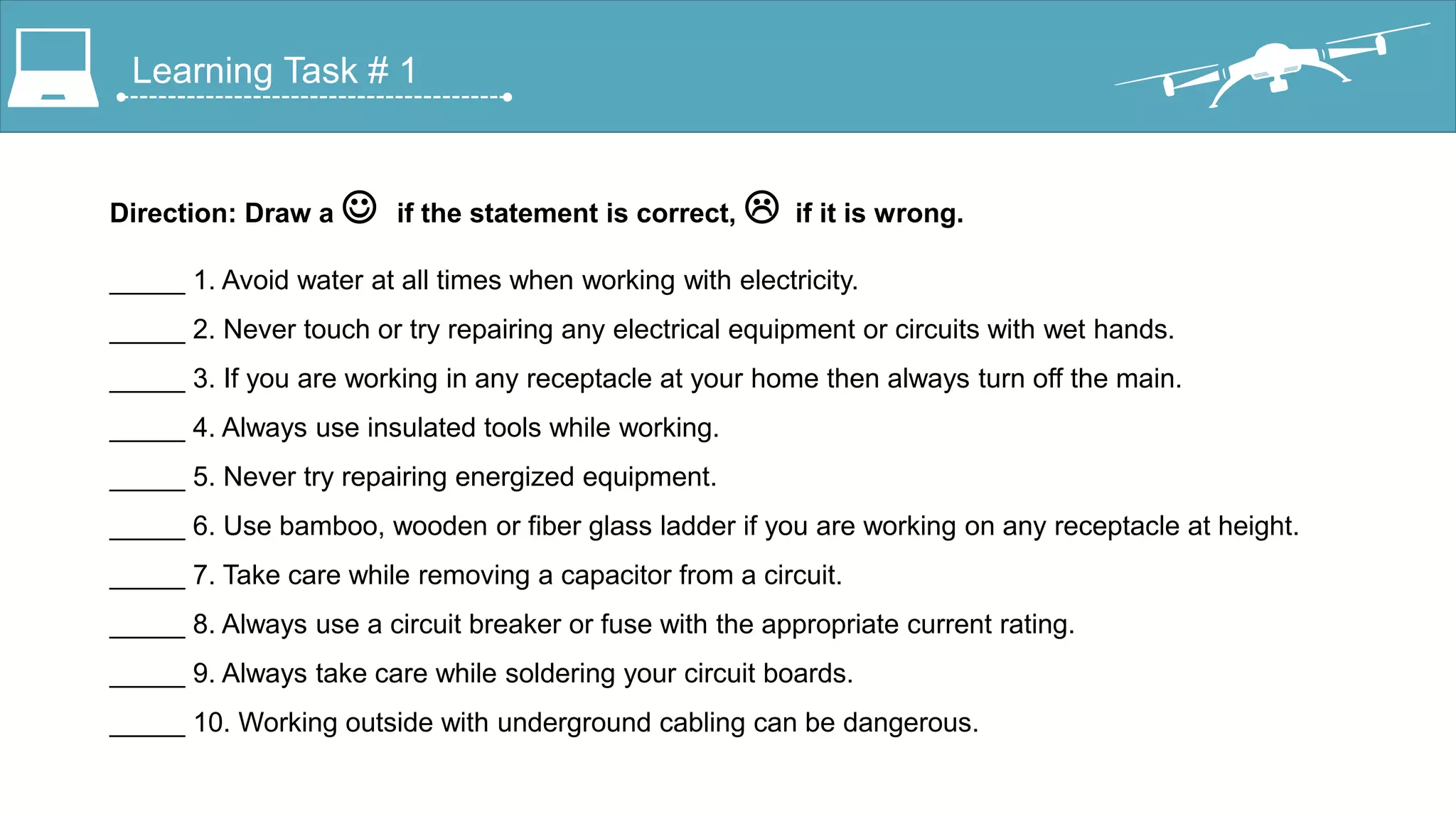 Lesson 7 protocols (processes) in making electrical gadgets final | PPTX