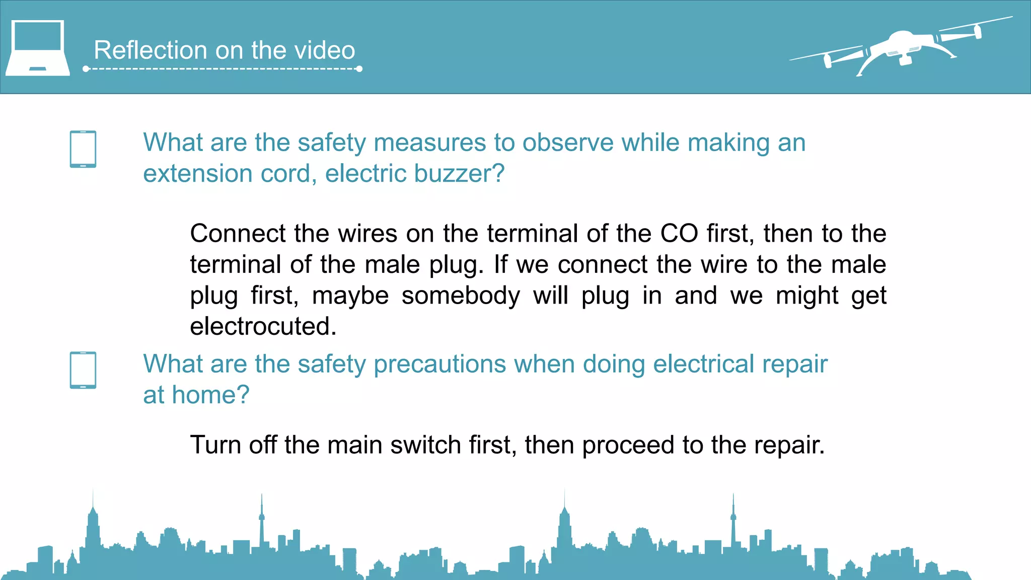 Lesson 7 protocols (processes) in making electrical gadgets final | PPTX