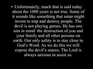 Lesson 7 Revelation Seminars The Devil Chained In The Bottomless Pit | PPT
