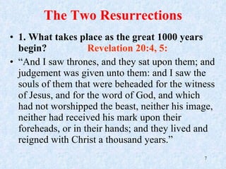 Lesson 7 Revelation Seminars The Devil Chained In The Bottomless Pit | PPT