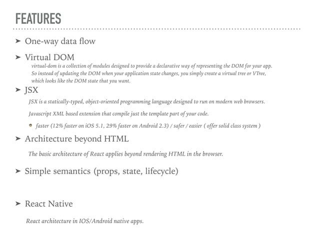 React JS and Redux | PPT