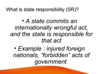 Lesson 7 state responsibility organ of state 1 | PPT