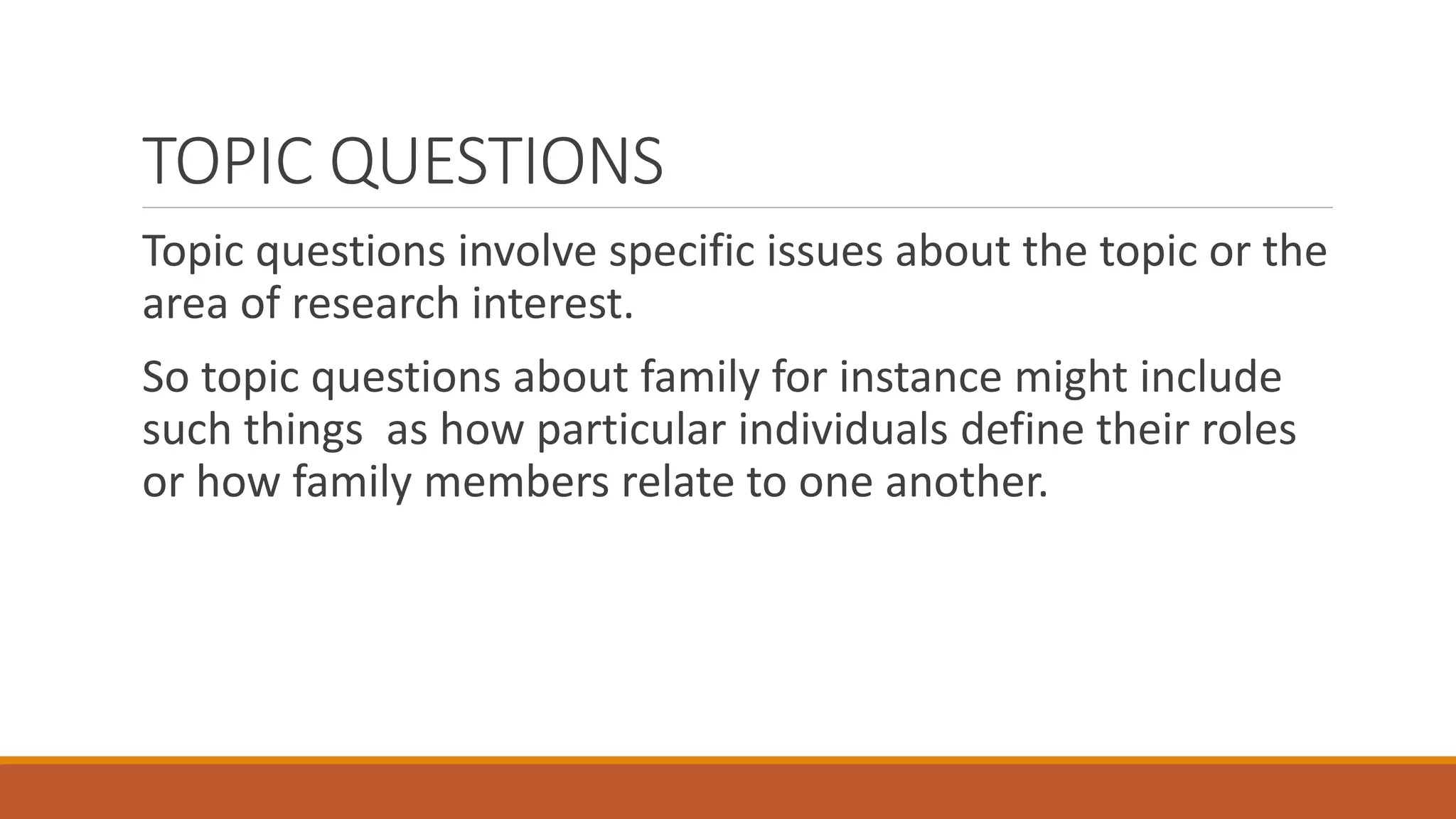 Lesson 7 stating research questions | PPTX