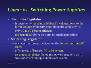 Lesson 7 Switching Power Supply (Lecture 4).ppt