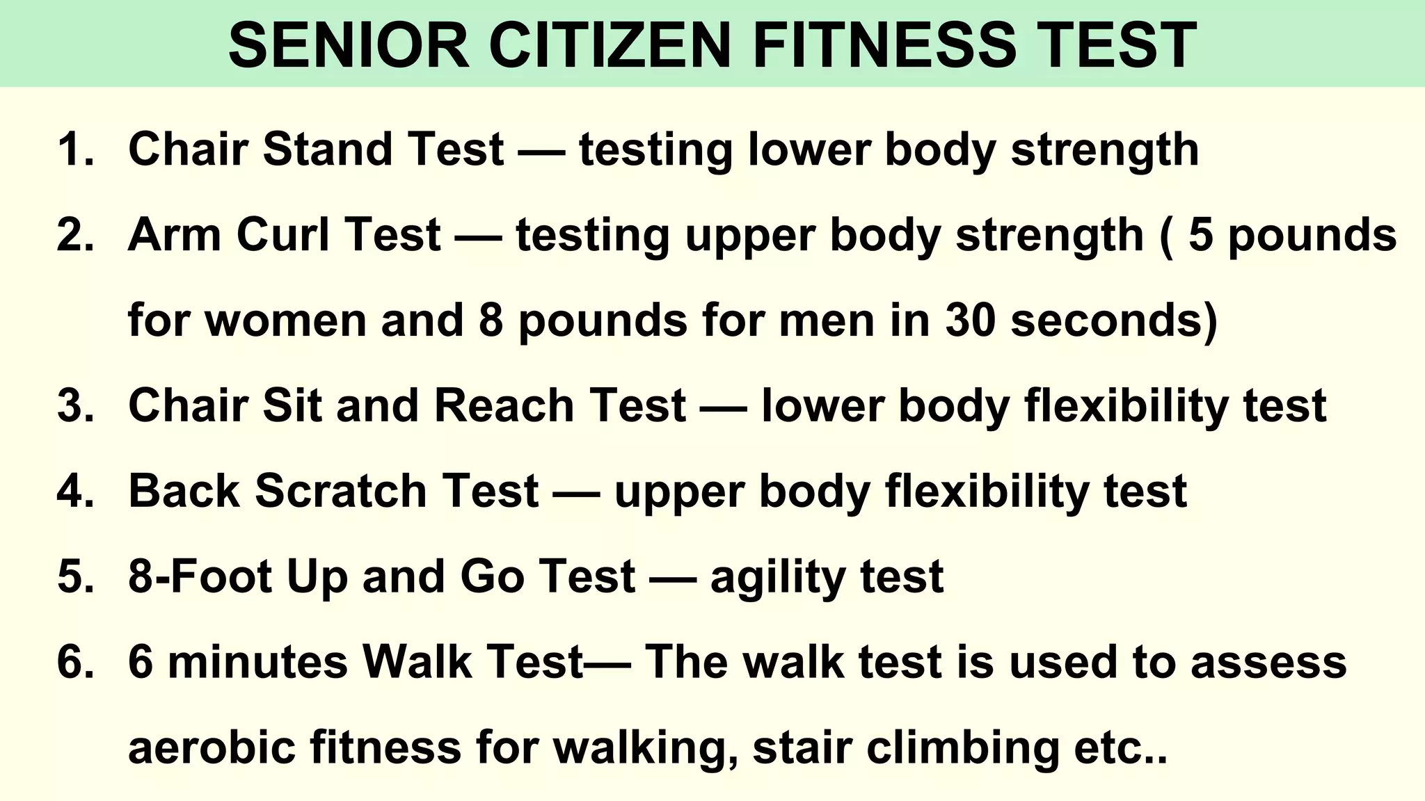 Test and Measurement in Sports | PPTX