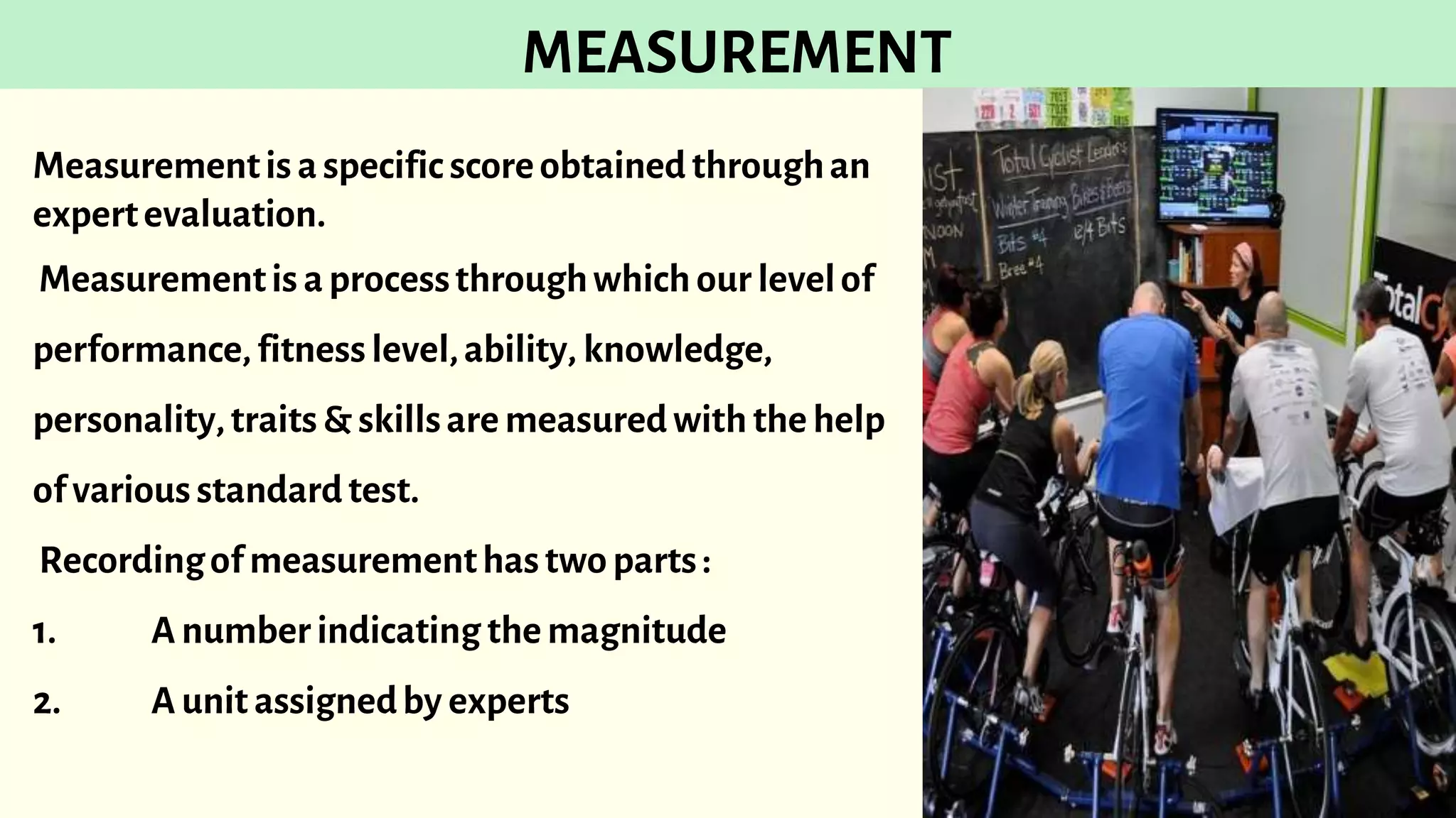 Test and Measurement in Sports | PPTX