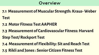 Test and Measurement in Sports | PPTX