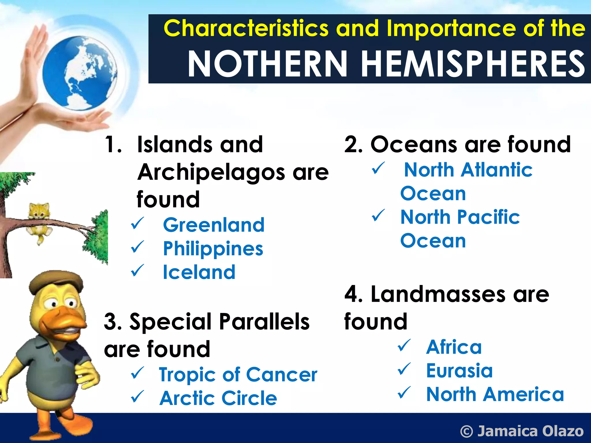 Lesson 7 The Earth's Hemispheres | PPSX