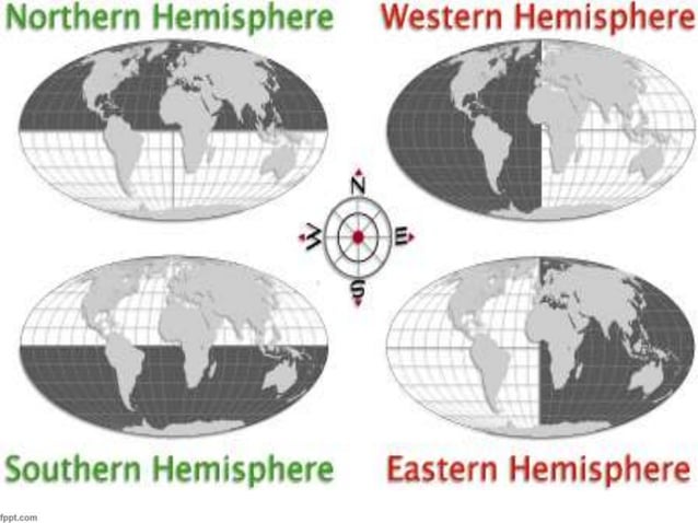 Lesson 7 The Earth's Hemispheres | PPSX | South America Travel | Travel ...