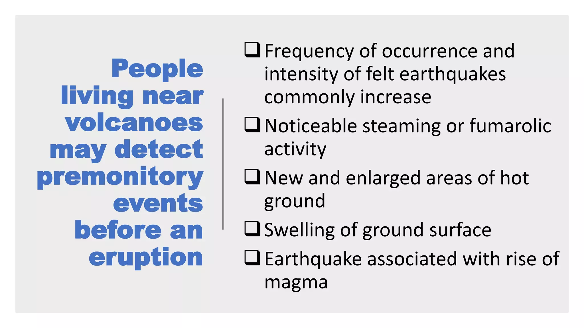 Volcanic Hazards | PPTX