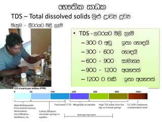 Lesson 7 water quality analysis | PPT