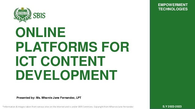LESSON 7 (WEEK 8) ONLINE PLATFORMS FOR ICT CONTENT DEVELOPMENT.pptx
