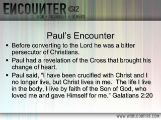 Lesson 7 what you need to know about encounter 00 | PPTX