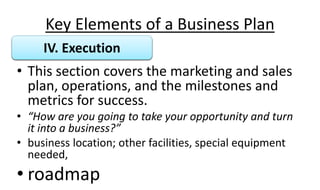 writing a business plan | PPT