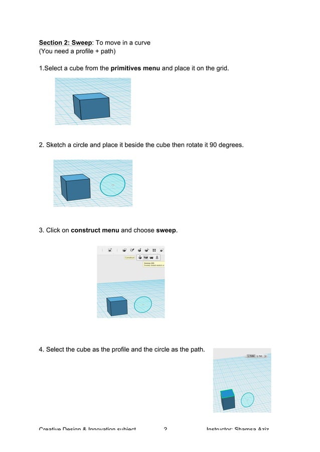 Lesson8 | PDF | 3-D Graphics | Computer Software and Applications