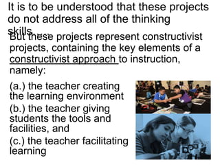 Lesson 8 Higher Thinking Skills Through IT-Based Projects | PPTX ...