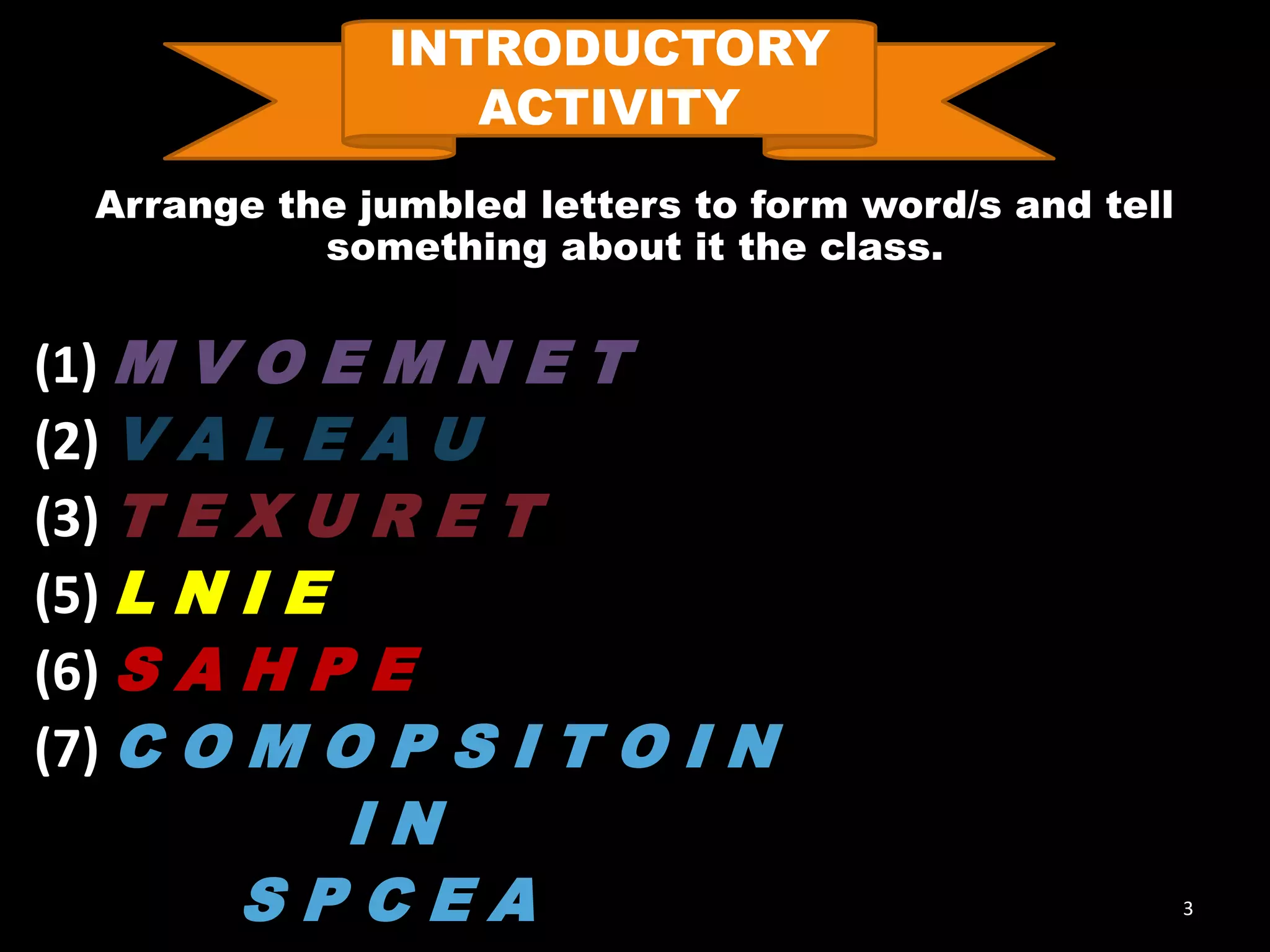 Lesson 8: Elements of Arts and Principles of Composition | PPTX