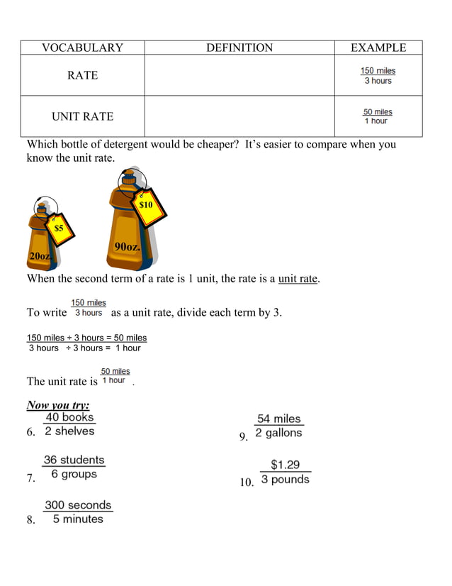 Lesson 8 1 ratios & rates | DOCX