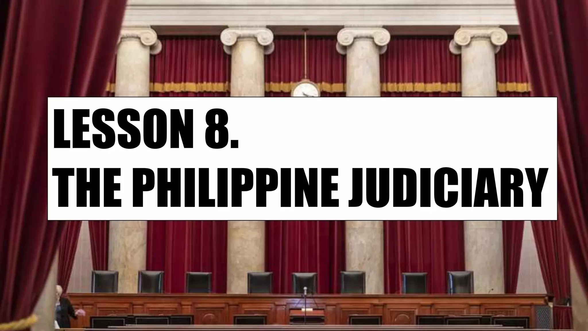 THE ROLES AND POWER OF JUDICIARY BRANCH | PPTX