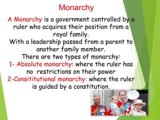 types of government | PPT