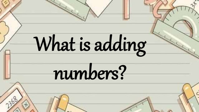 Adding without Regrouping | PPTX | Science