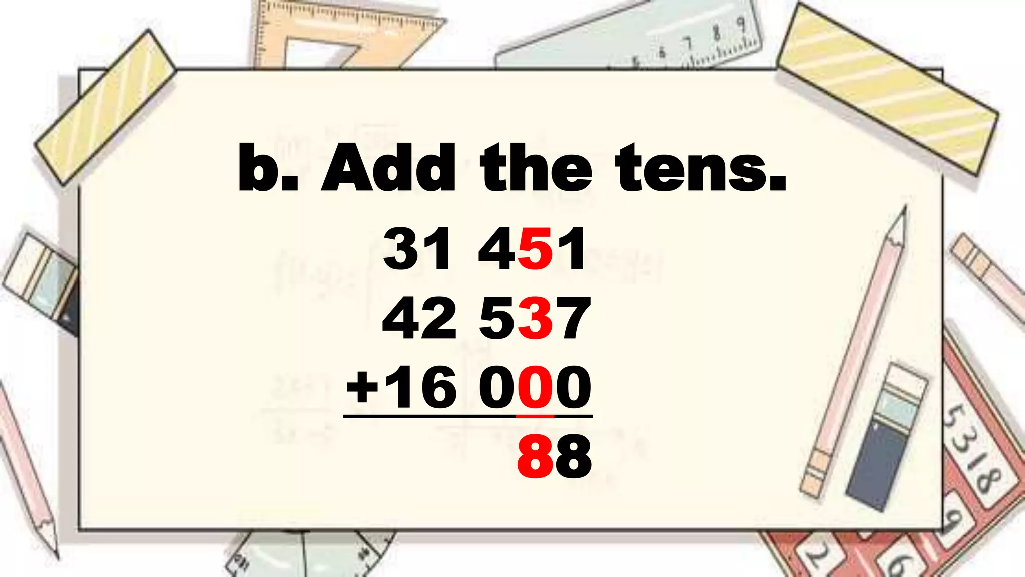 Adding Without Regrouping | PPT